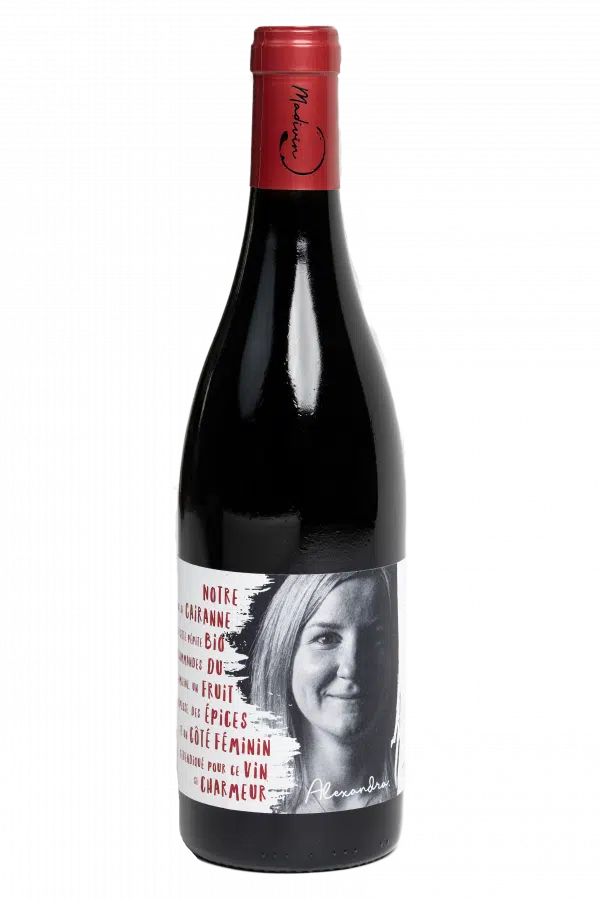 🍷Vin rouge Cairanne Bio - MADIVIN - Cuvée Alexandra 2019